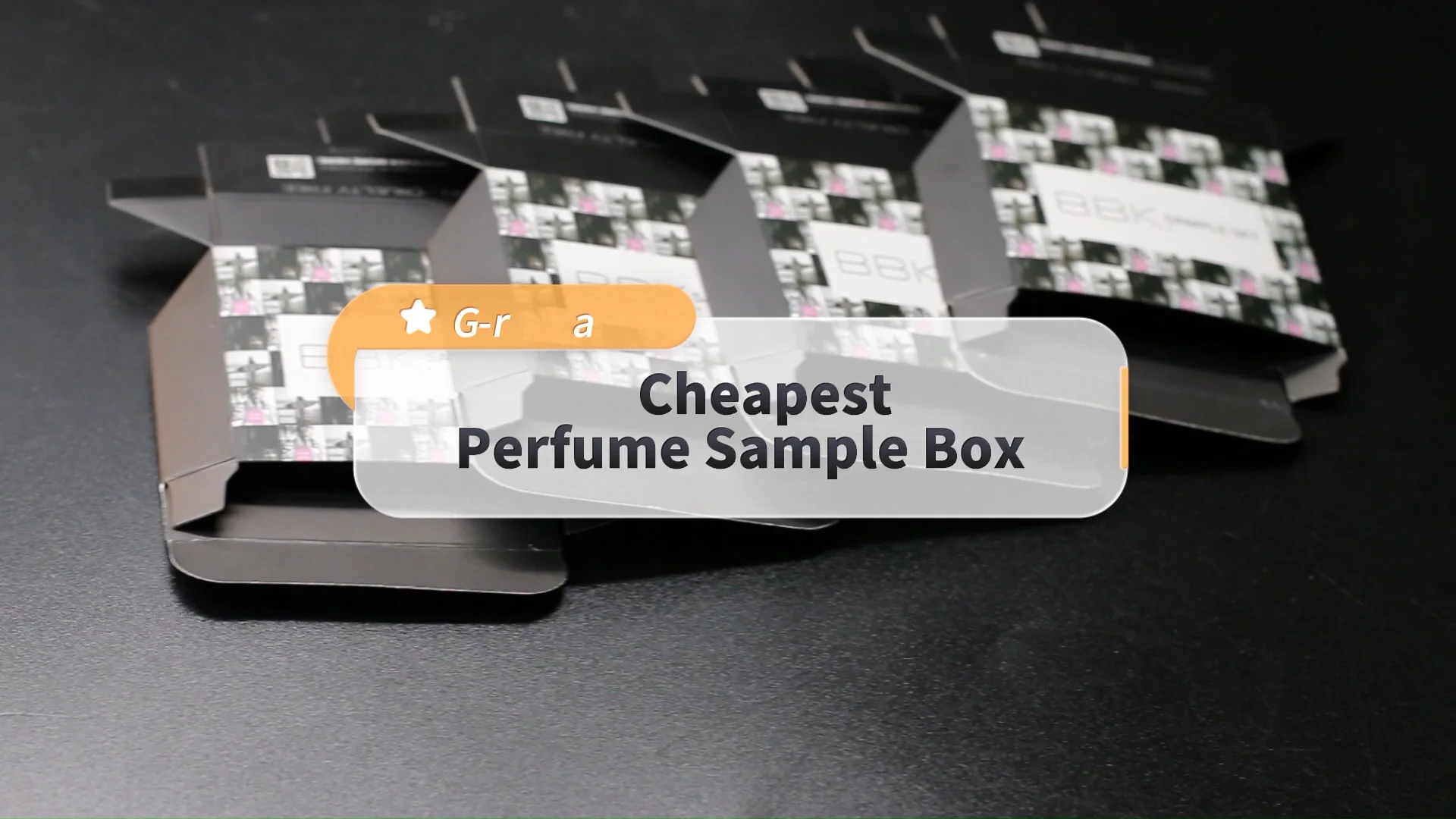 Cardboard Make Fragrance Box Packaging Free Design Trial Parfum Offset ...