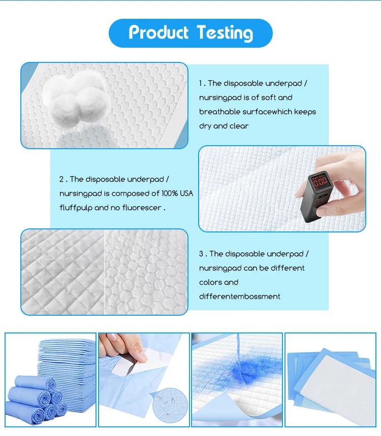 Extra Large Super Absorbent Bulk Disposable Underpads Cheap Price Dry ...