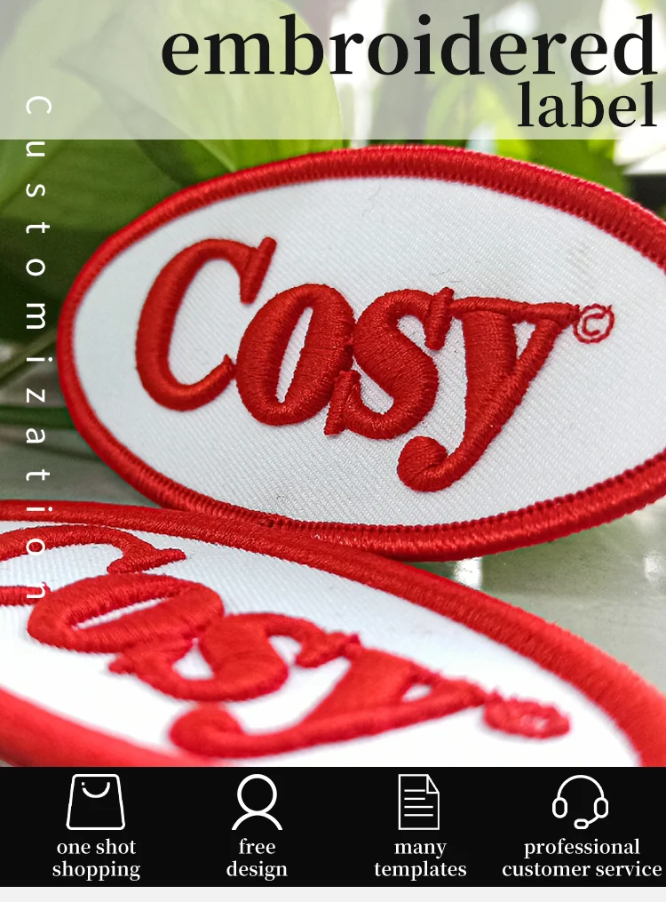 Custom 3D Personalized Embroidery Patches by Manufacturer