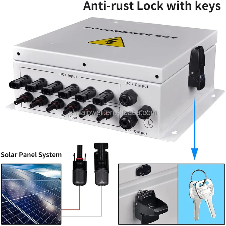 Pv Intelligent Lightning Protection Combiner Box Custom Sp-pv Solar ...