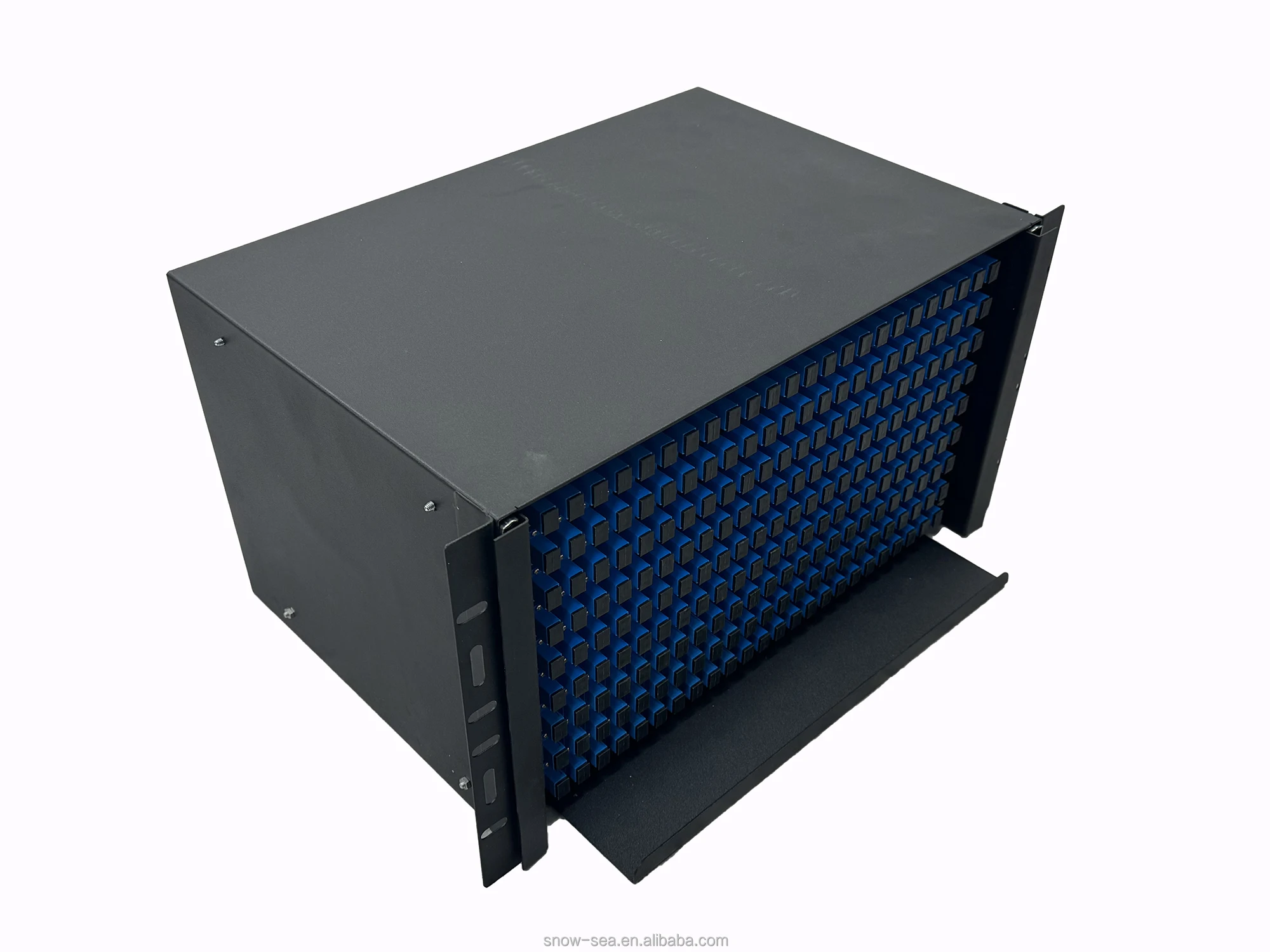 19'' 6U Fiber Optic Patch Panel - 216 Core Drawer Type