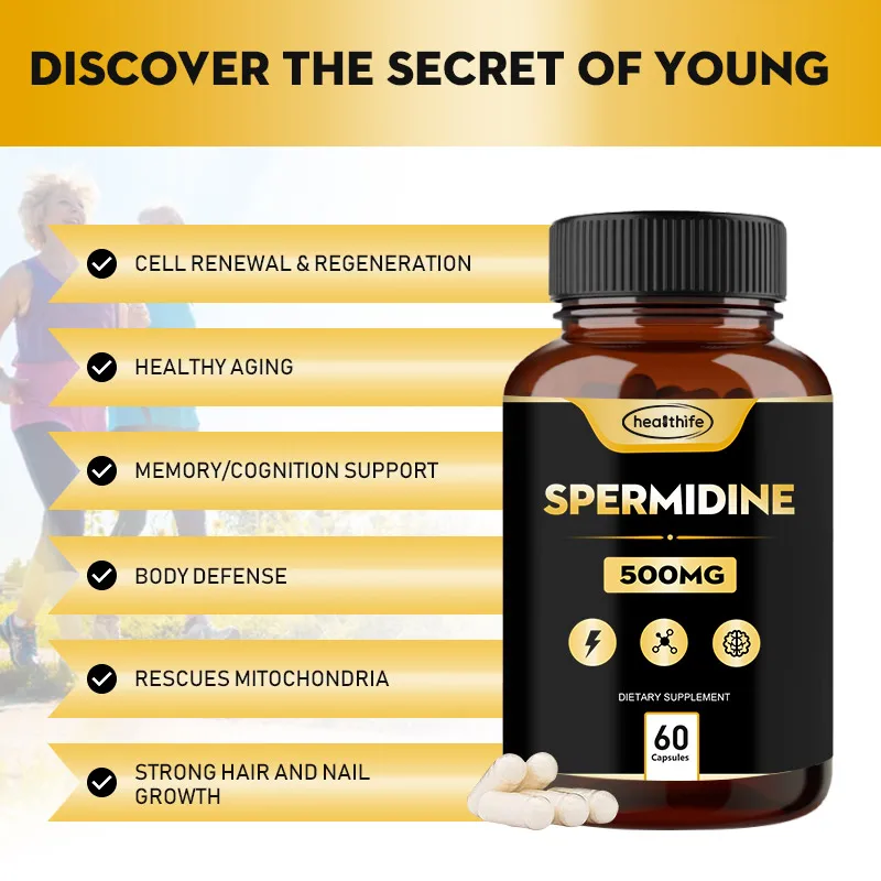 Wheat Germ Extract Spermidine Capsules - Health & Wellness