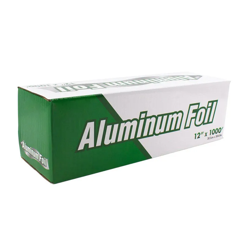 Food Grade Heavy Duty 12 X 1000 Aluminium Foil Roll Coated for Better ...