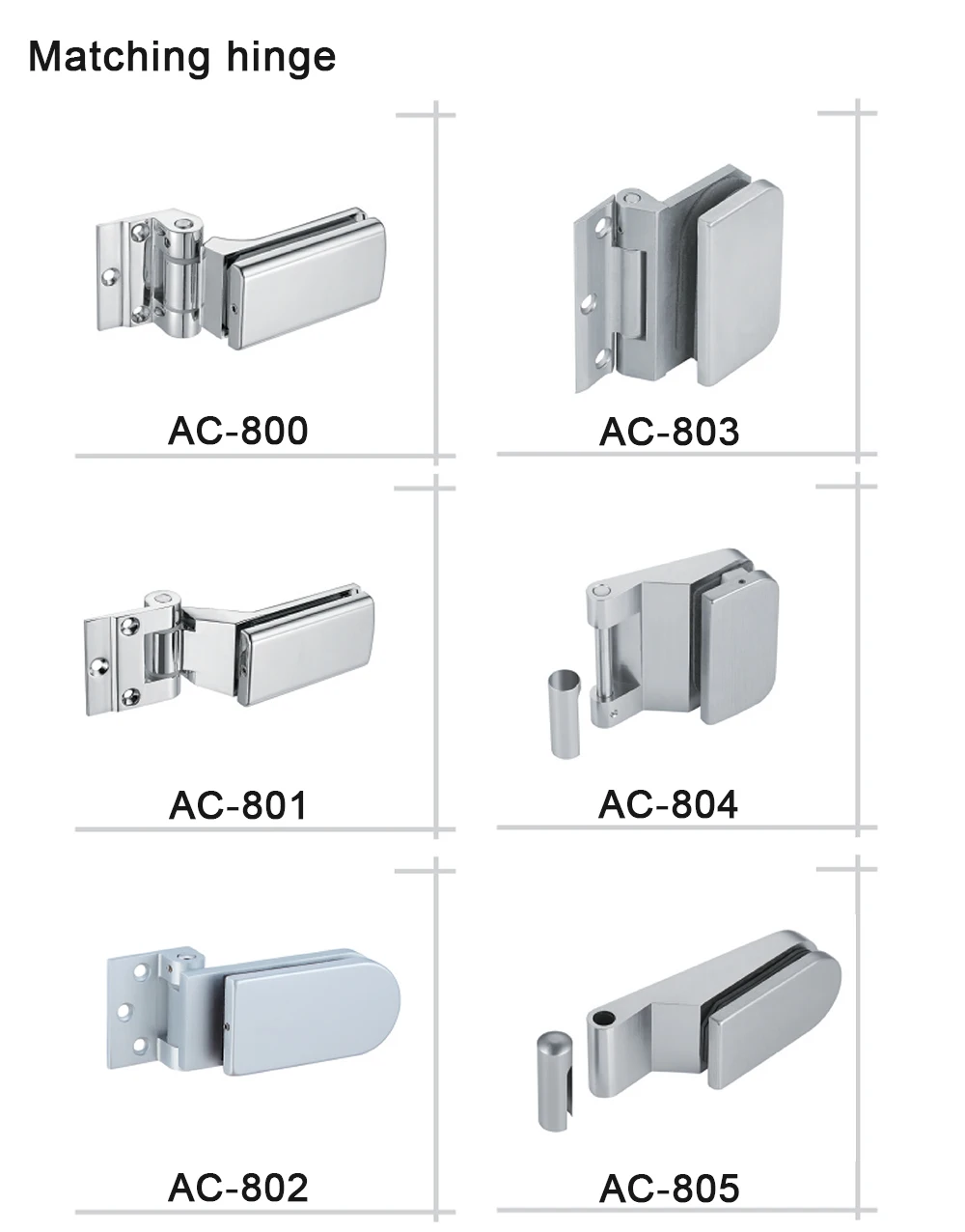 Frameless Sliding Glass Door Handle Lock for Office Partition Door High ...