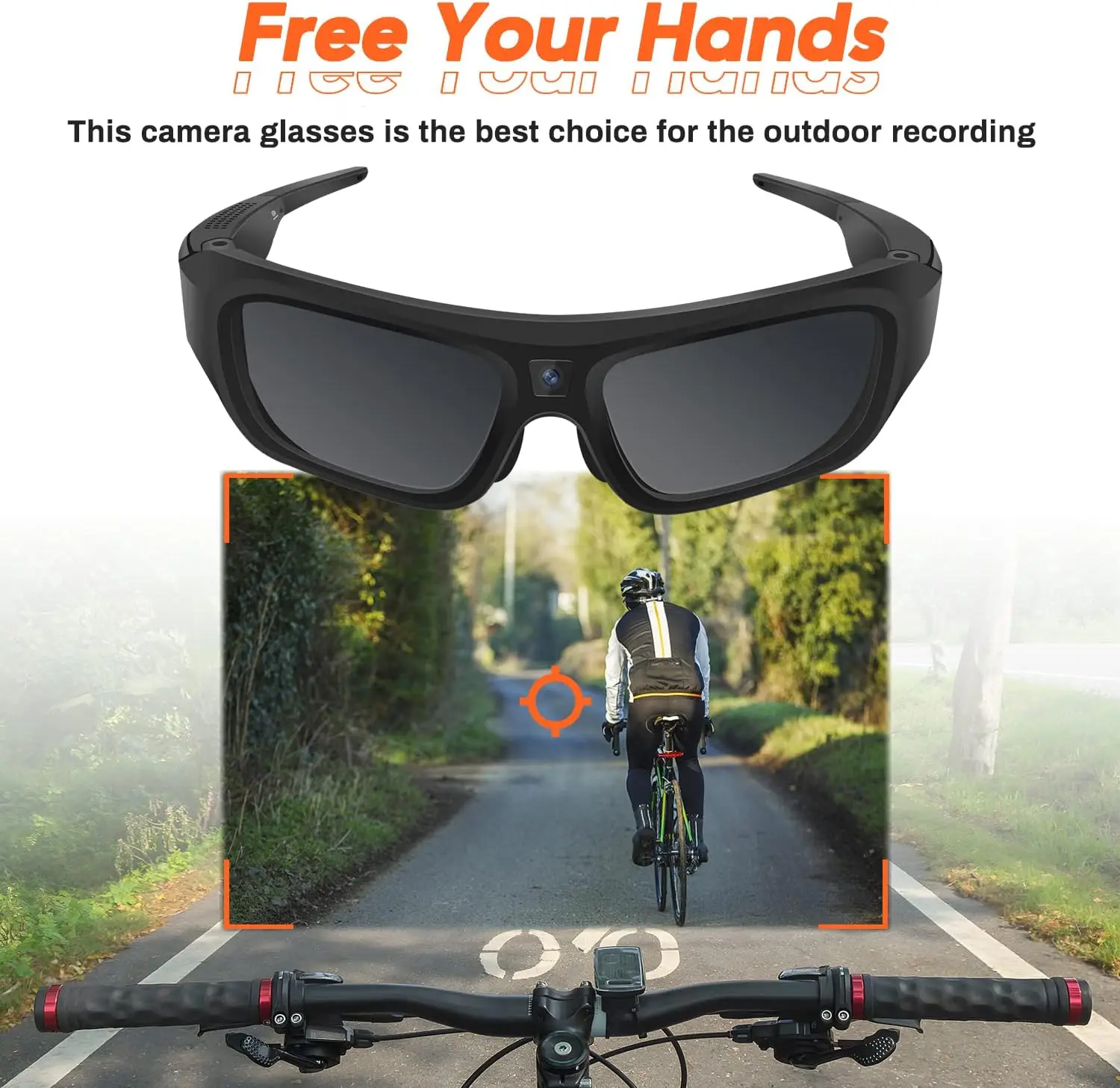 4K Sunglasses Camera - HD Video Recording for Sports