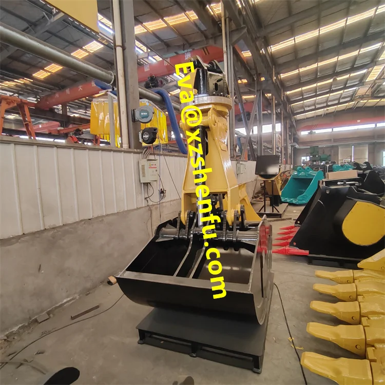 Clamp Shell Grab Buckets For Excavators - Buy Clamp Shell Grab Buckets ...