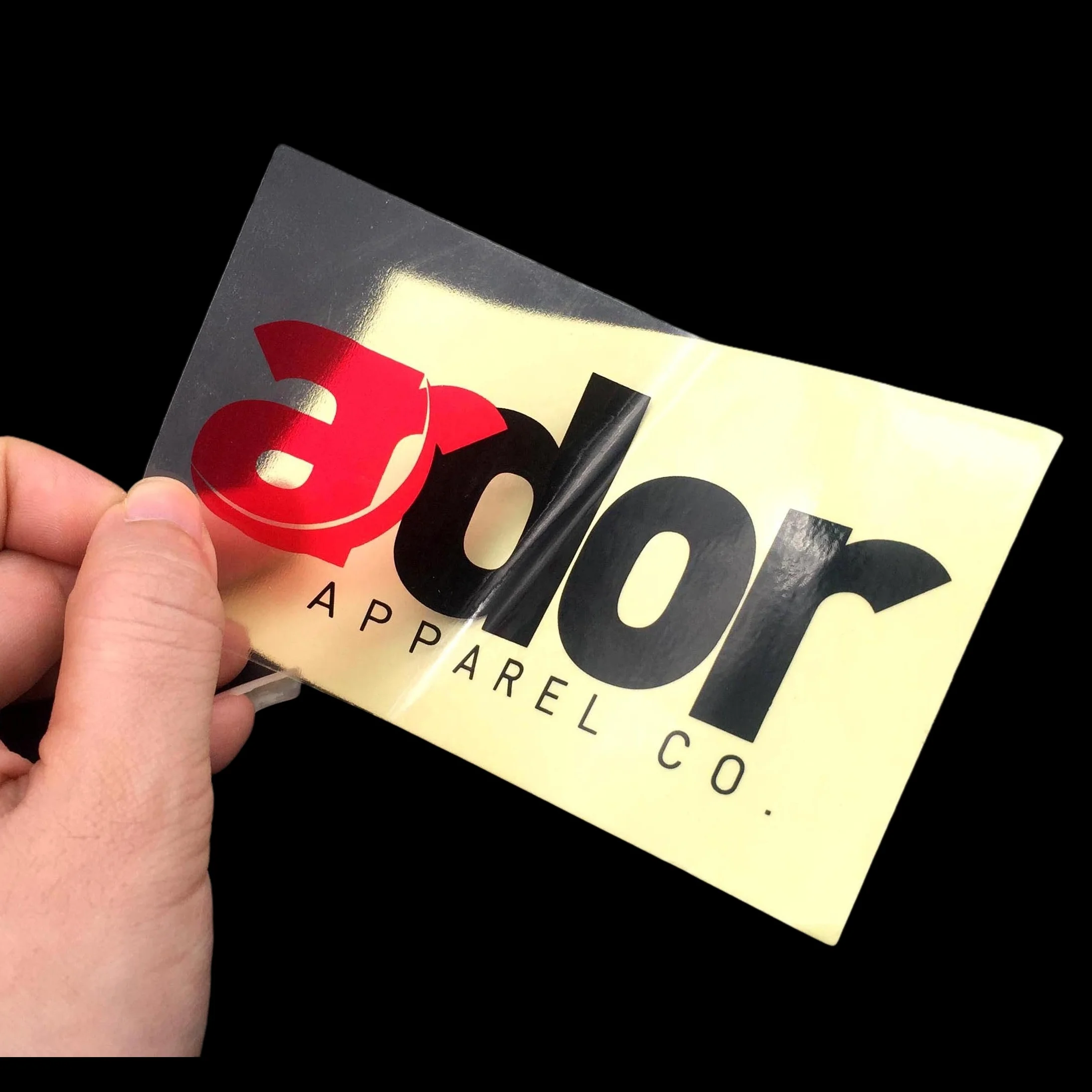 Adhesive Sticker Label Packaging Transparent Clear Label Stickers - Buy ...