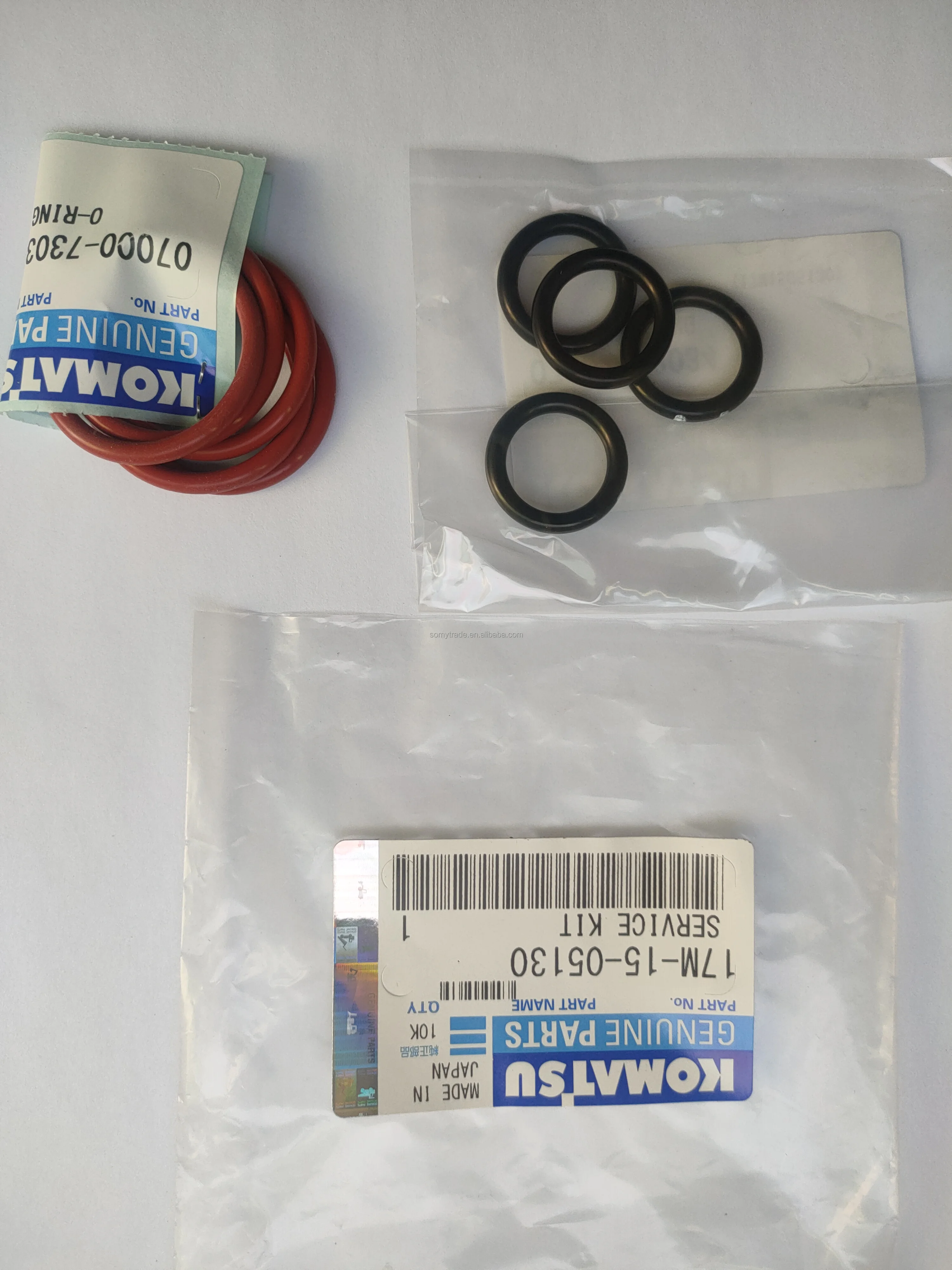 Genuine D275A-5 SERVICE KIT for TRANSMISSION MAIN VALVE 17M-15-05130 ...