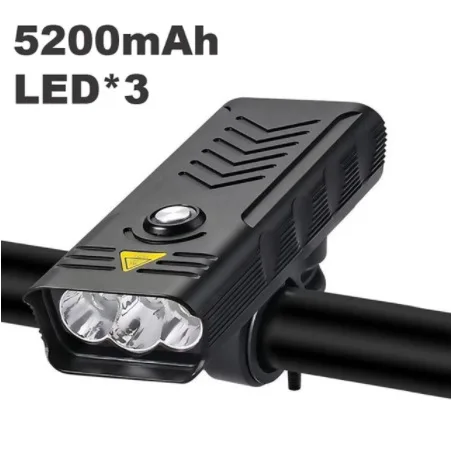 INBIKE Good Quality 3000lm LED Cycle Front Headlight Rechargeable Light ...