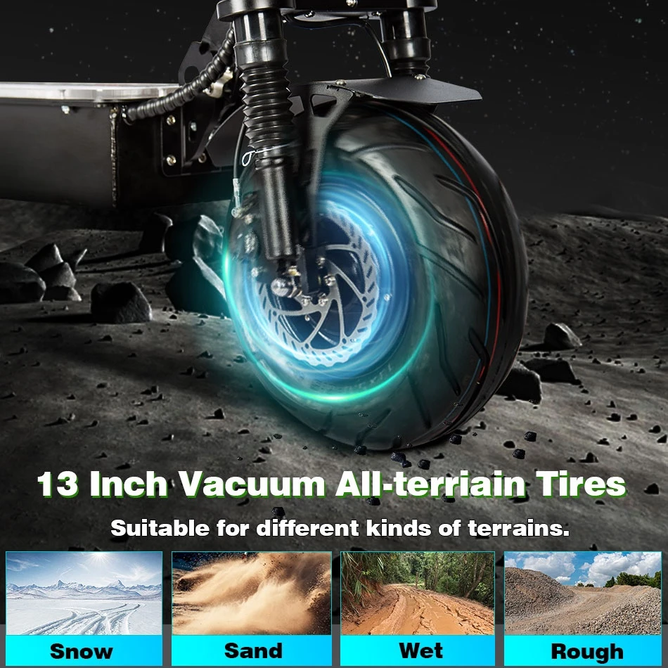 HCBK Electric Scooters - off-Road Performance & Foldability