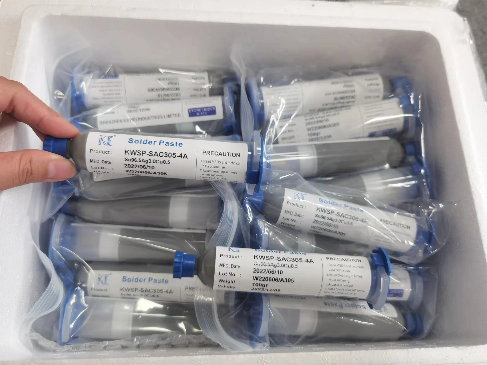 Sac305 Pb-free Soldering Paste Tube Sn96.5/ag3.0/cu0.5 No Clean Solder Paste - Buy Sac305 Solder ...