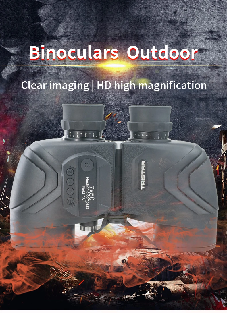 TRISTAR High Definition 7X50 Outdoor Waterproof Binoculars Large ...