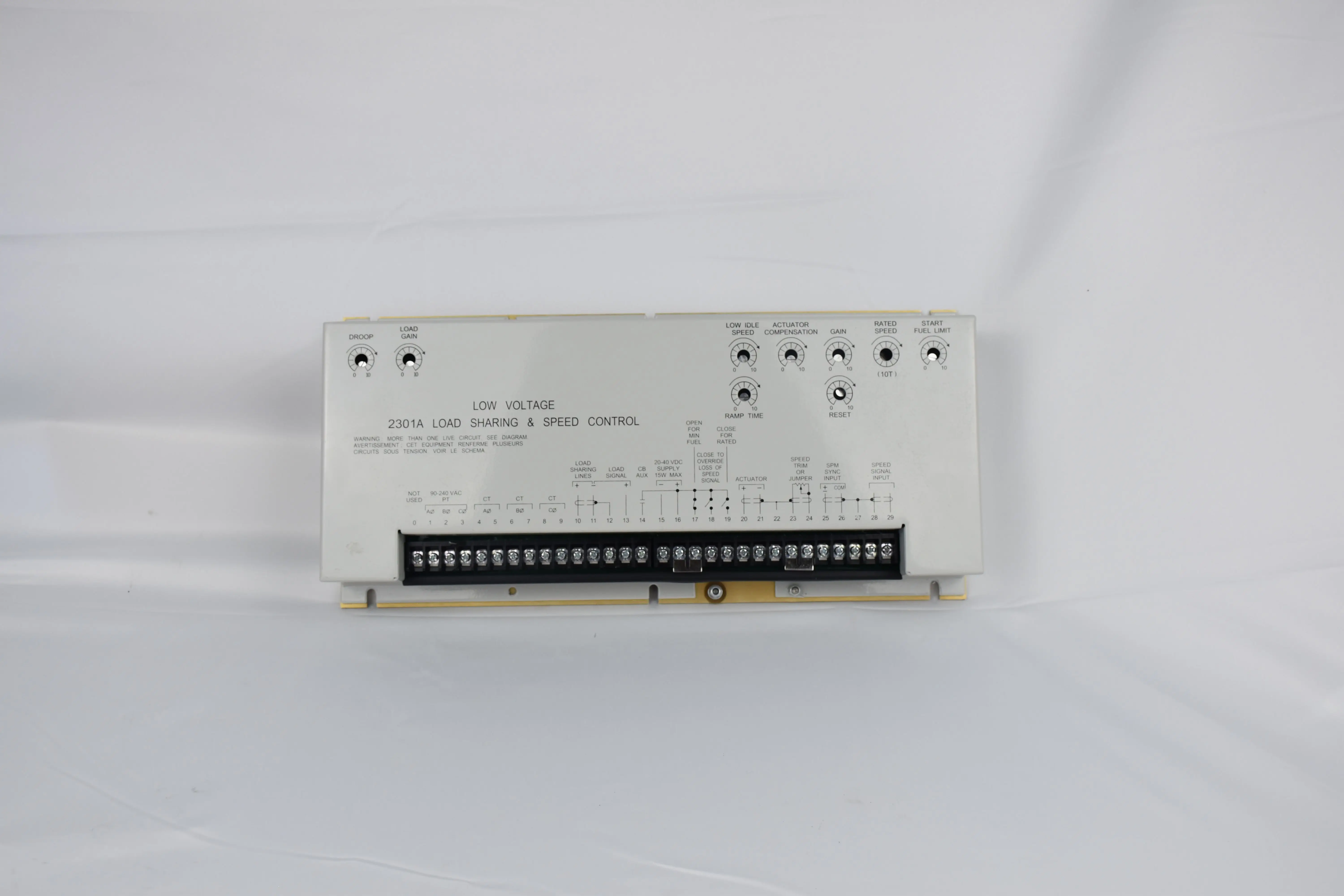 Woodward 2301a Speed Controller With Load Sharing Pn 9907-014 Gas ...