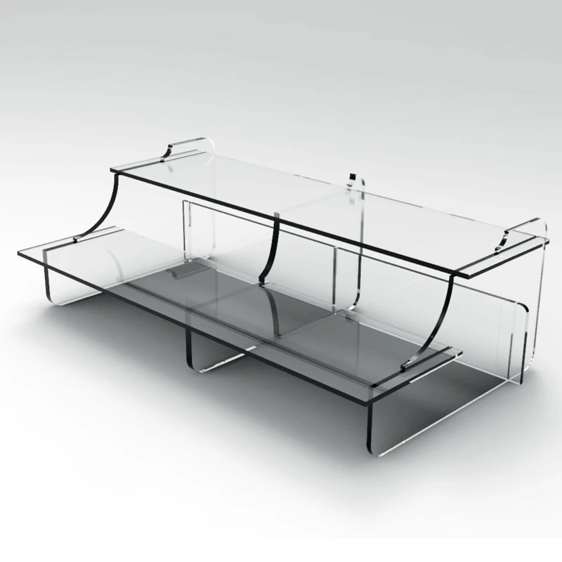 Clear Acrylic Display Stand Riser Organize and Showcase in Style 100% ...