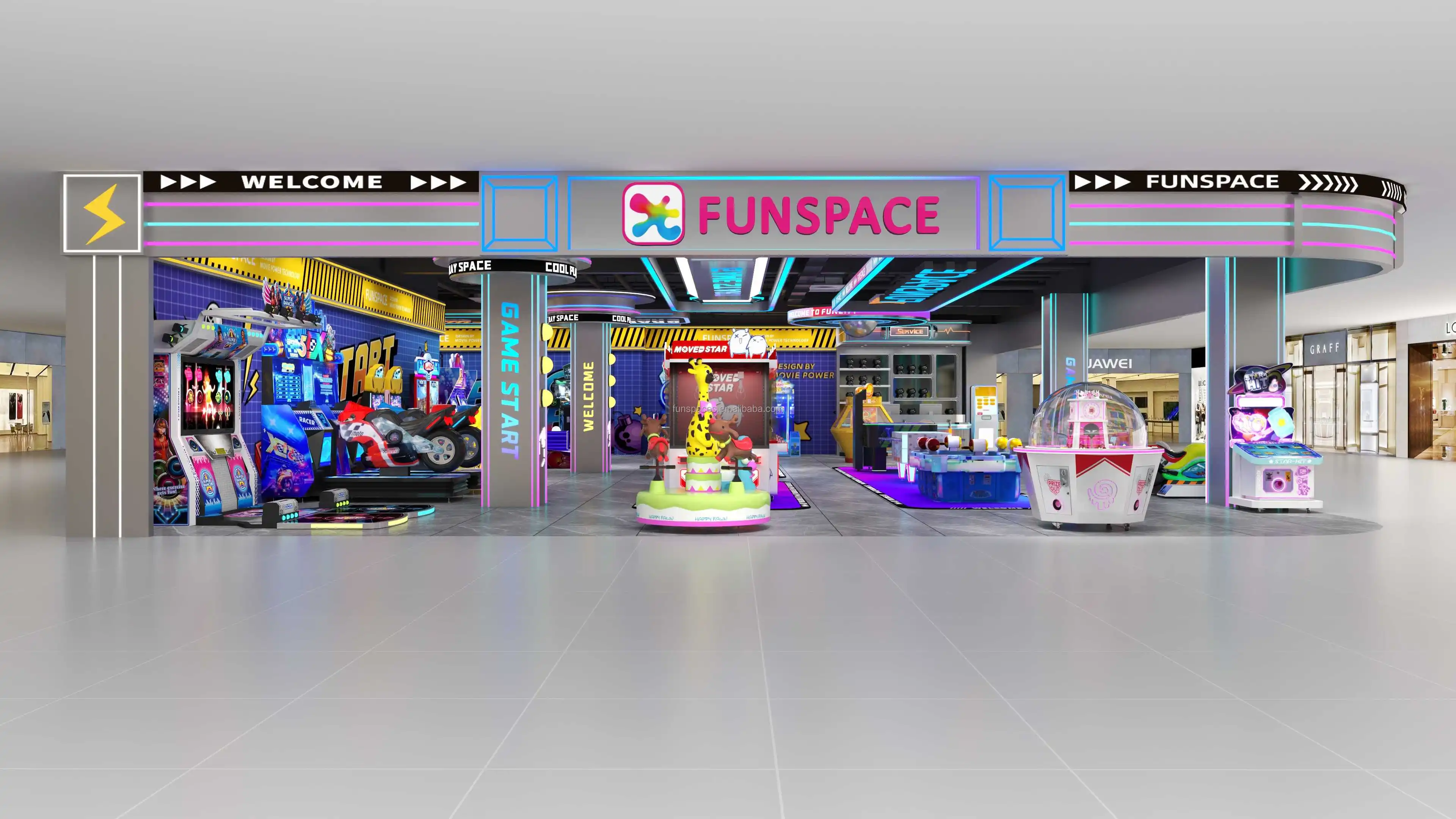 Arcades Coin Operated Entertainment Games - Fun Spaces