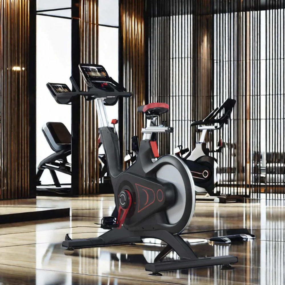 Unisex Body Fit Upright Fitness Exercise Indoor Bike Magnetic Spin ...