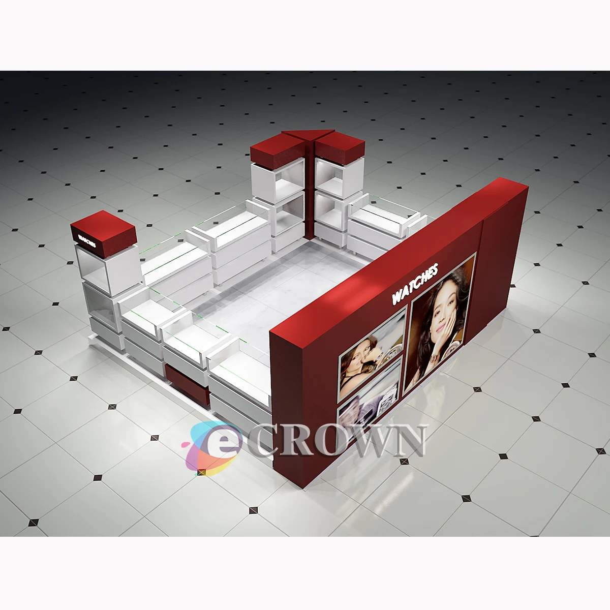 Modern Kiosk Design Watch Booth Watch Lounge Watch Kiosk - Buy Kiosk ...