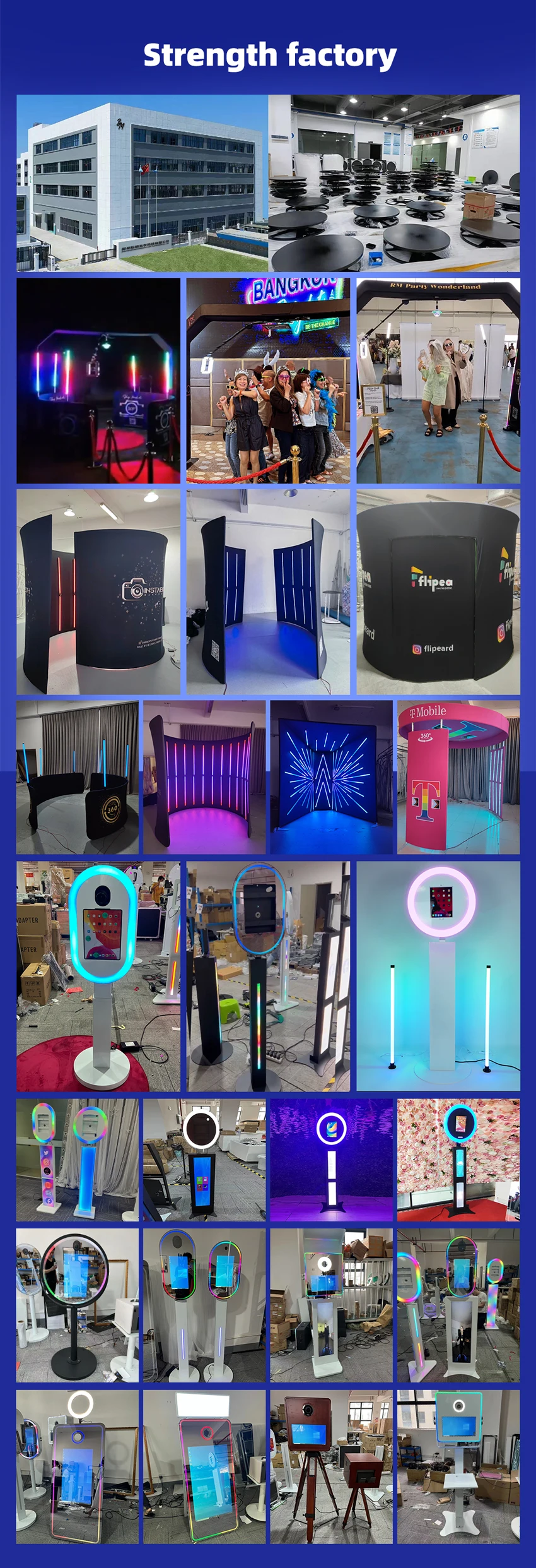 Newest Vogue Overhead 360 Photo Booth With Led Fill Light Sky 360 Top ...