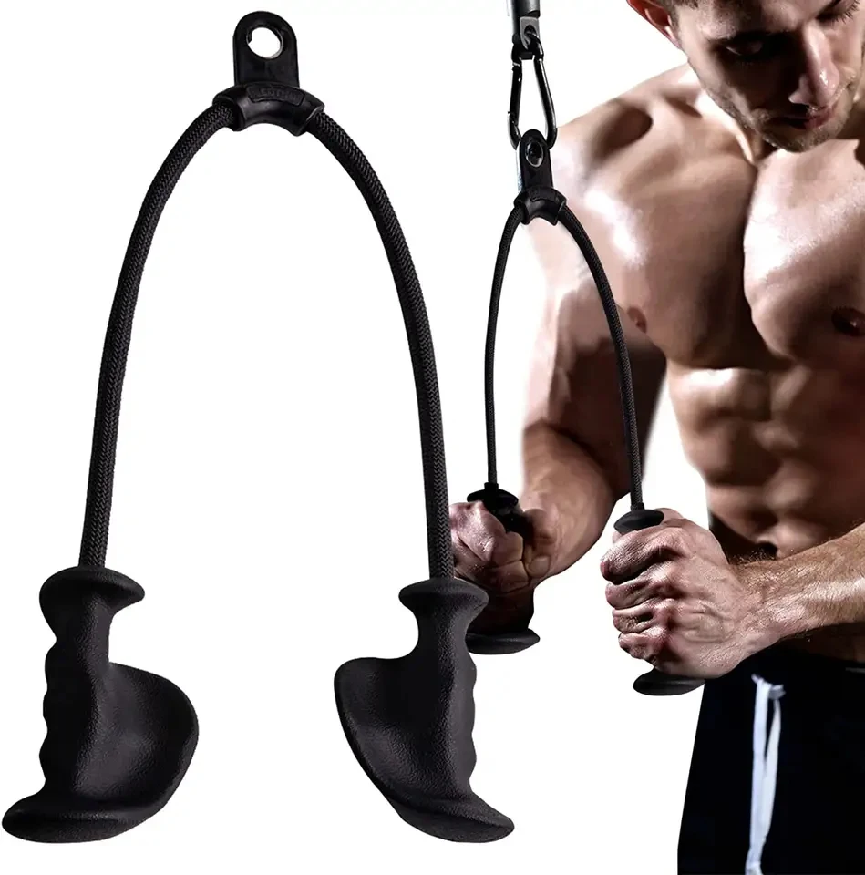 Wholesale Gym Tricep Rope Cable Attachments Lat Pull Down Strength ...
