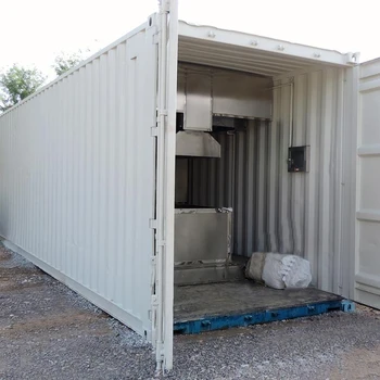Container Crematorium Movable Incinerator System For Philippines Ready ...
