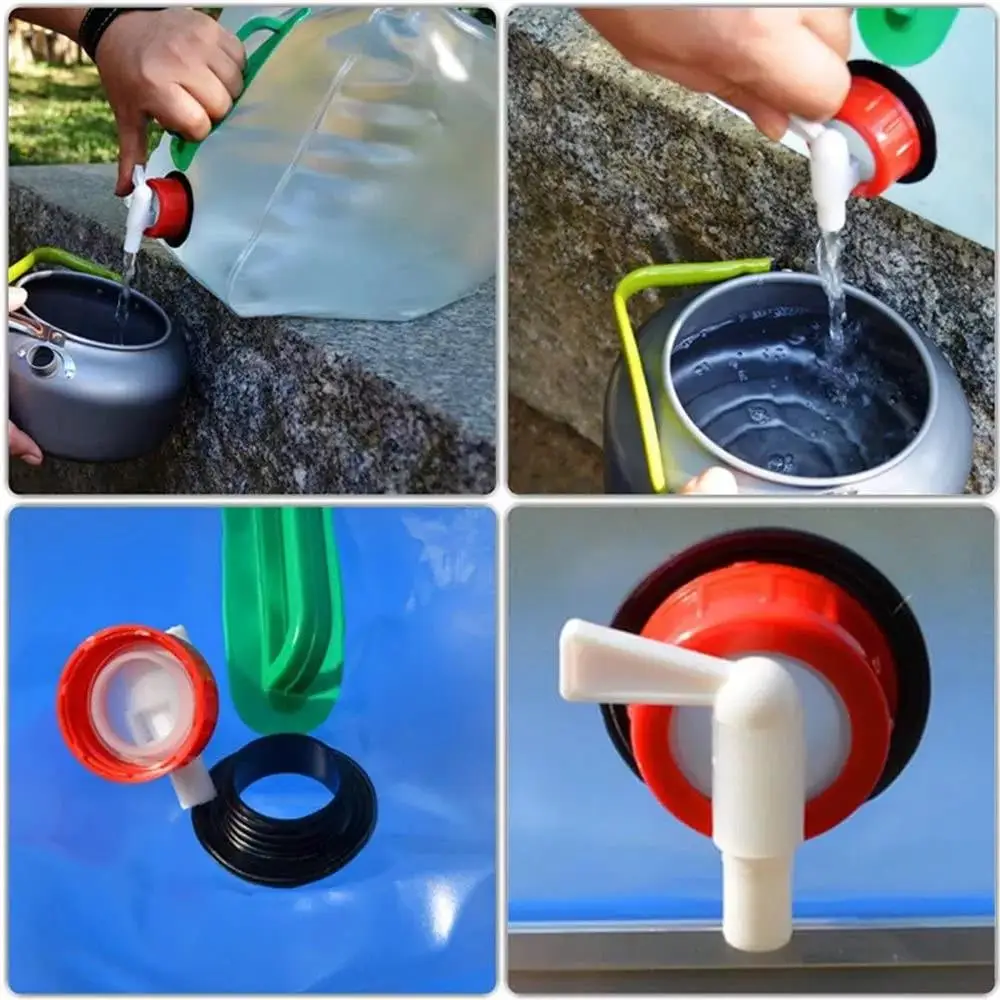 20l/10l Foldable Water Container Portable Large Capacity Water Bag ...