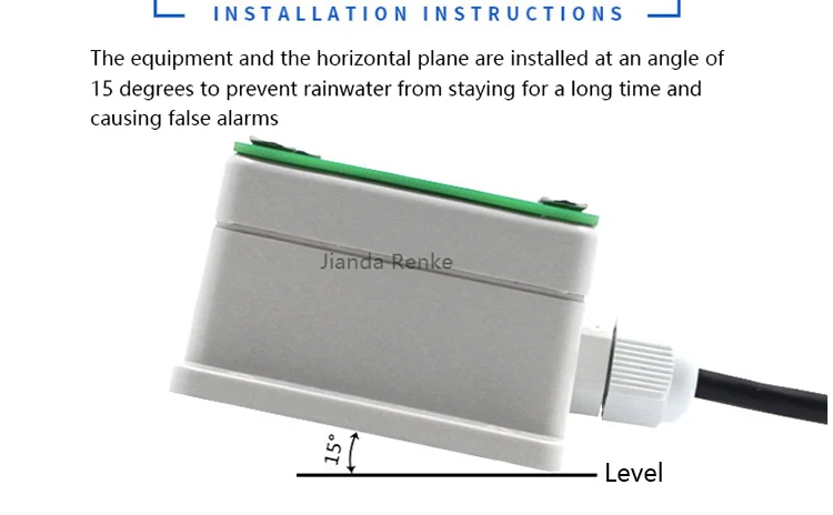 Renke RS-YUX-*-EX Rainfall Meter - Snow and Rain Sensor