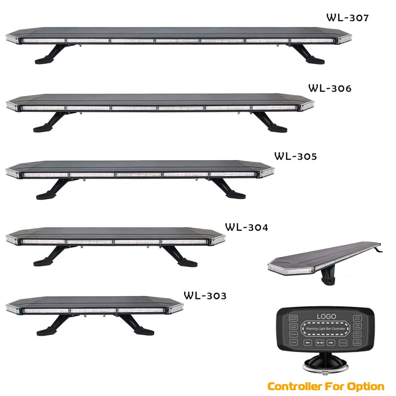 Red Blue Amber Emergency Strobe Light Bar For Ambulance Flashing Light ...