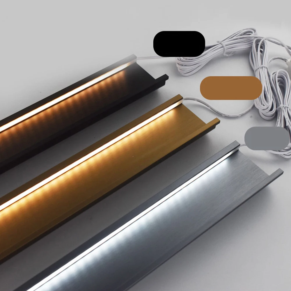 Gola Profile System Handle - C Shape Horizontal LED Kitchen Cabinet ...