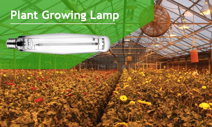 HST 1000W High Pressure Sodium Lamp T46 with E40 Base Dimmable 120 Lm/W ...