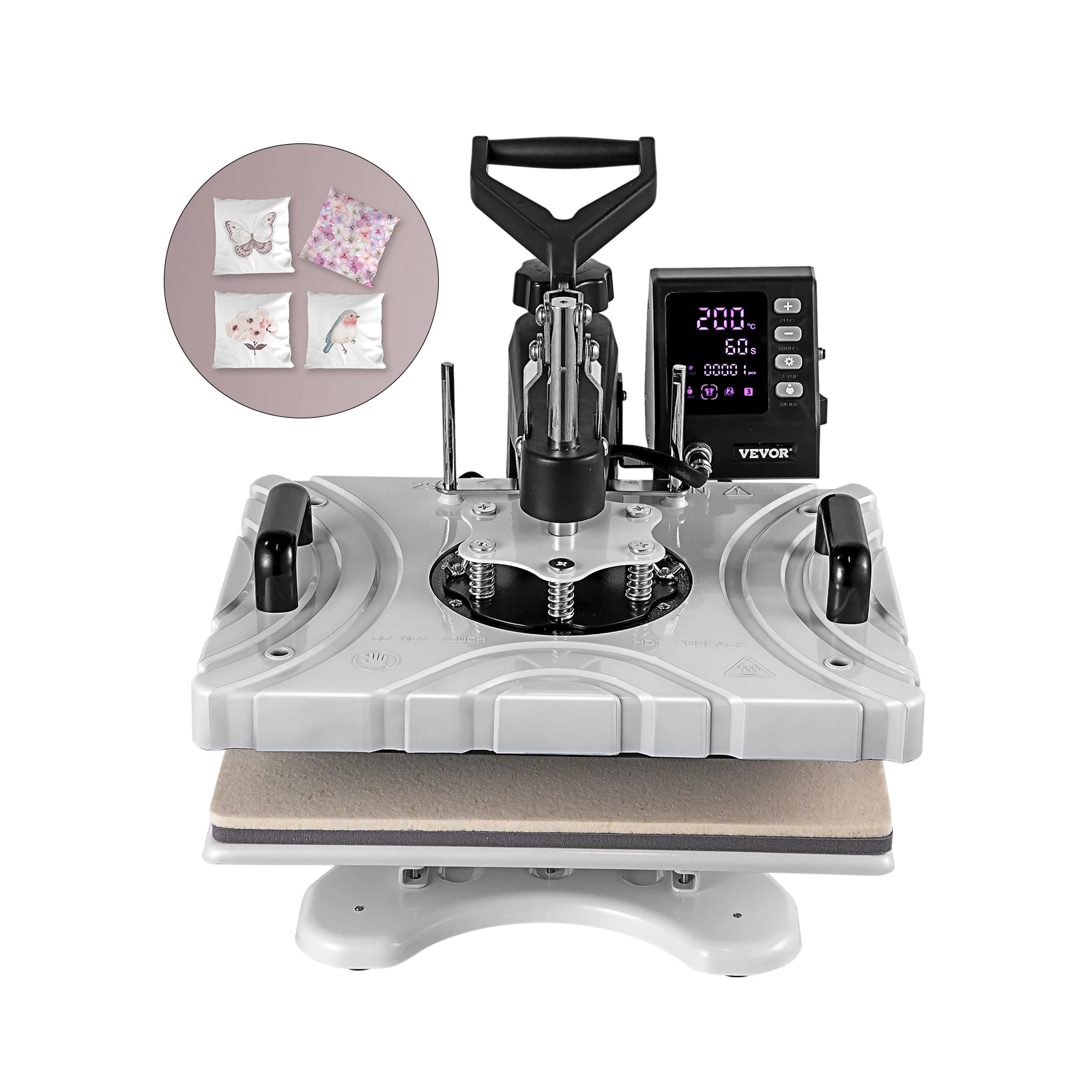 White Large Format Heat Transfer Printer Equipment Includes Artcut ...