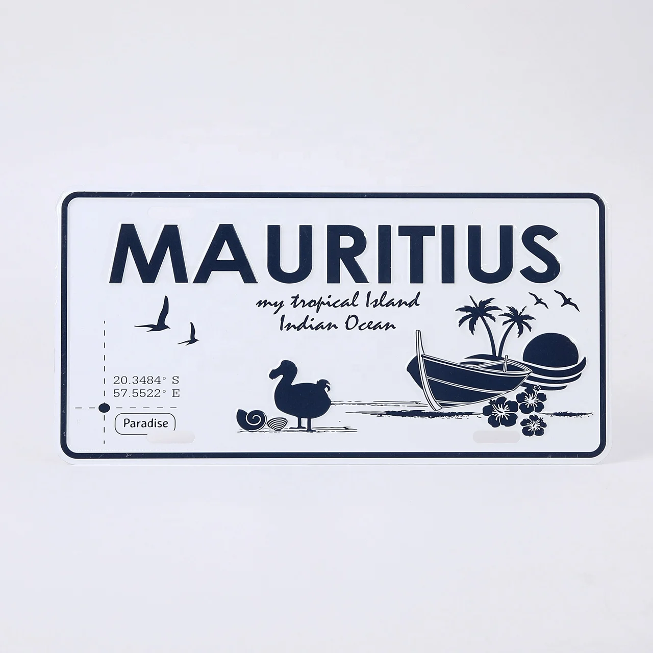 Alibaba.com: Custom Mauritius car decoration license plate, aluminum ...