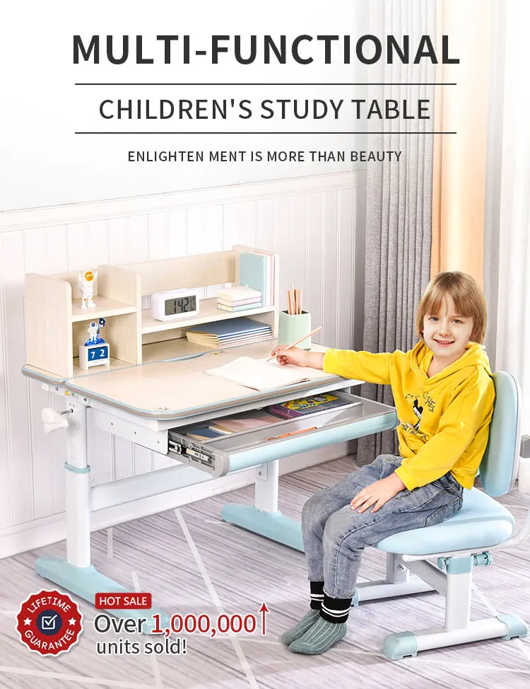 Korean Style Students Study Table And Chair,Children Furniture Sets ...
