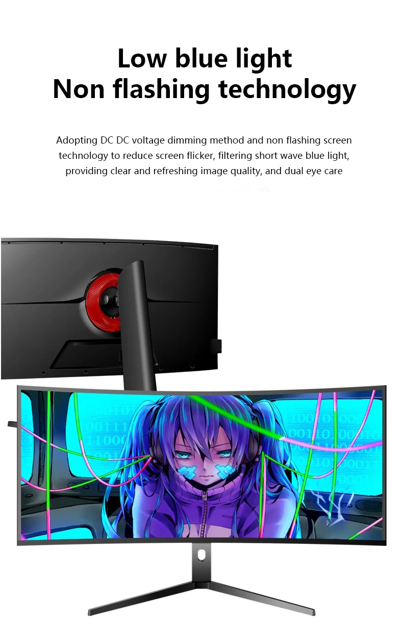 49 Inch Curved Gaming Monitor - Ultrawide 5k 4k Display