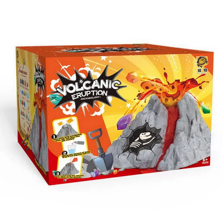 Diy Educational Learning Volcano Eruption Kids Science Experiment ...