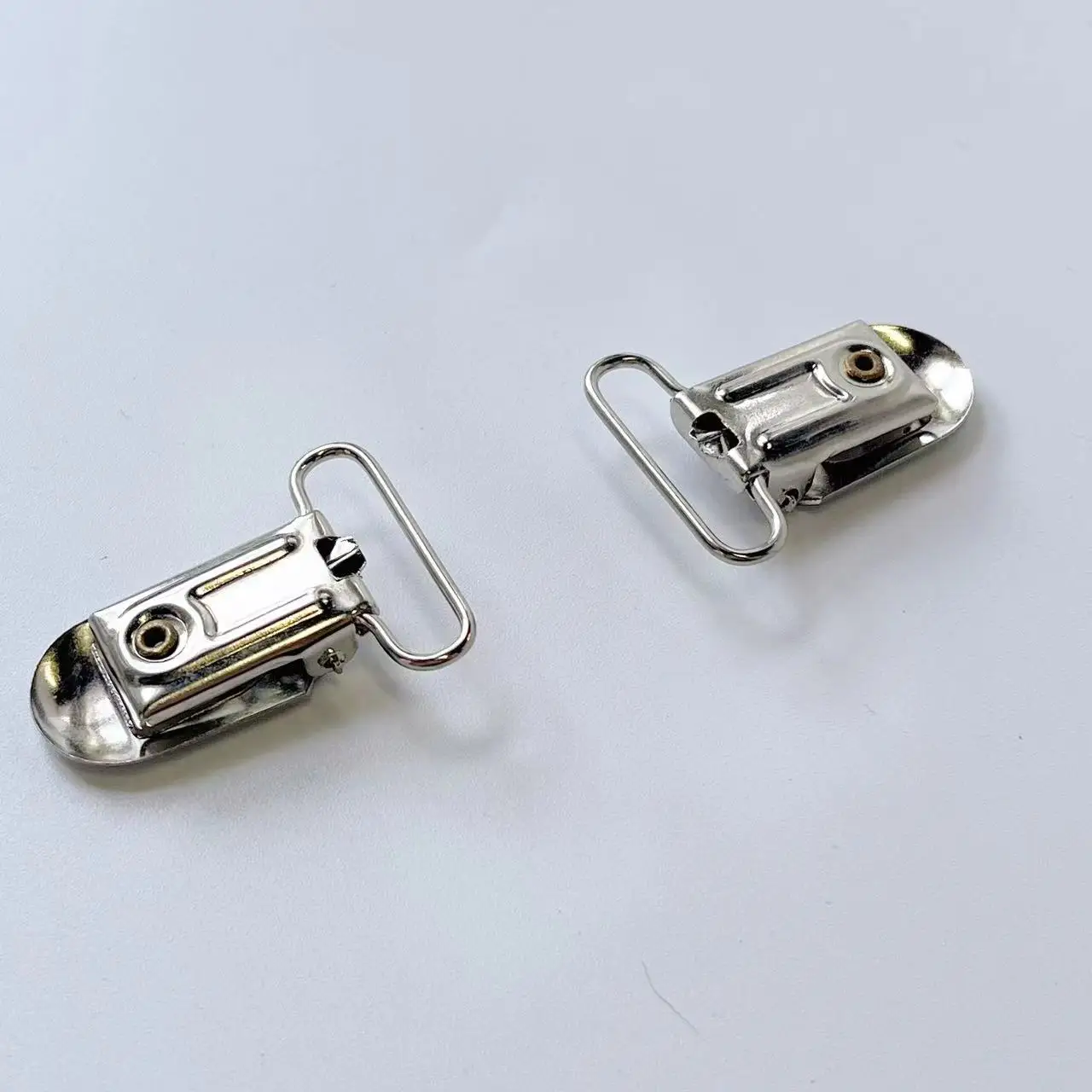 Factory Custom Stainless Steel Duckbill Buckle Clip Suspender Clip ...