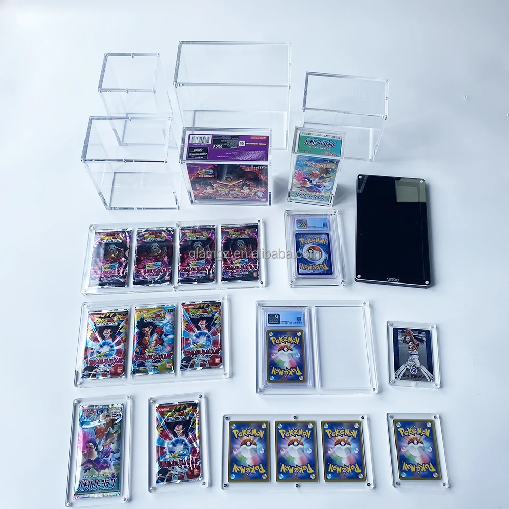 Custom Holder Sgc Guard Tcg Acrylic Box for Graded Cards