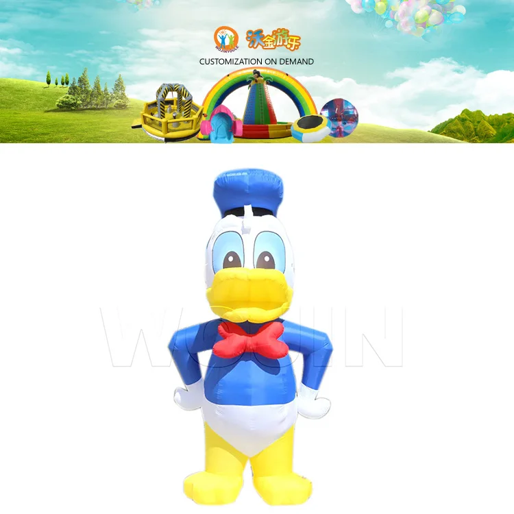 Popular Inflatable Donald Duck Air Bouncer Modeling Inflatable ...