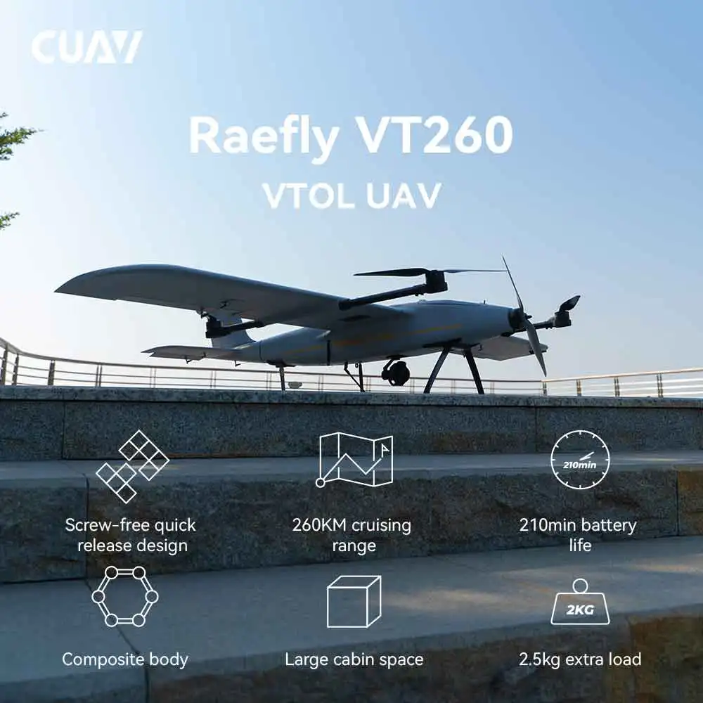 Hot Sale Raefly Quick Release Vt260 260km Long Distance 2.5kg Fast Big ...
