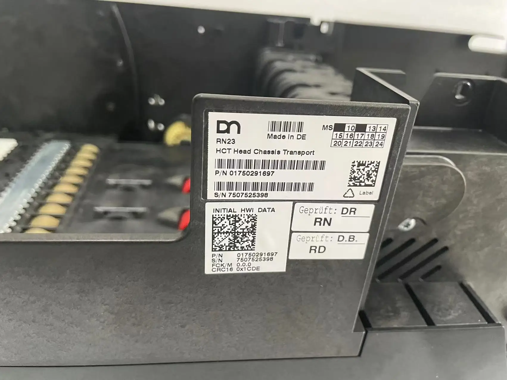 ATM Machine Parts Diebold Nixdorf DN200 DN450 HCT Head Chassis ...