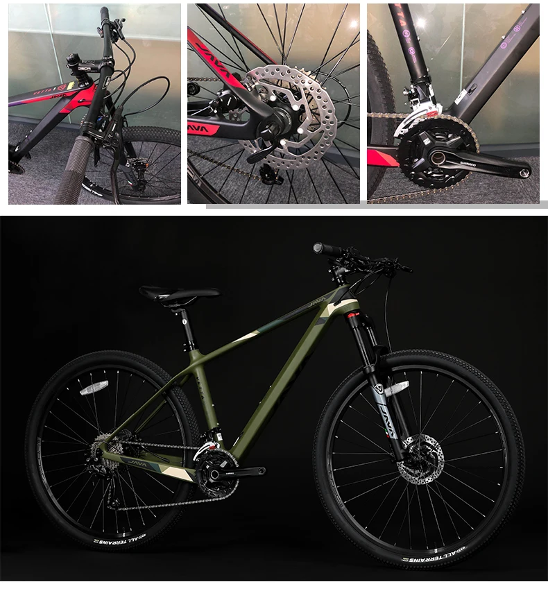 JAVA VETTA Promotion 27.5/29 Inch Carbon Fiber Mountain Bike 27 Speed ...