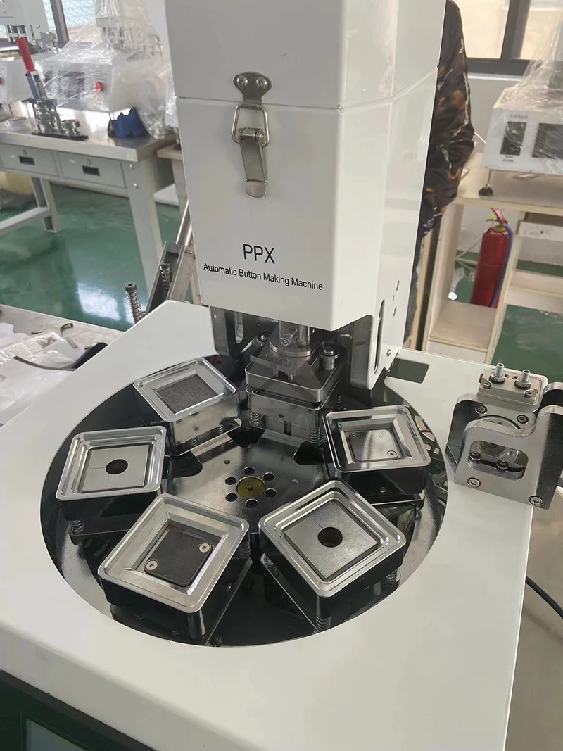 Pneumatic Electric Button Maker Kit + 1000pcs Fridge Magnet OEM