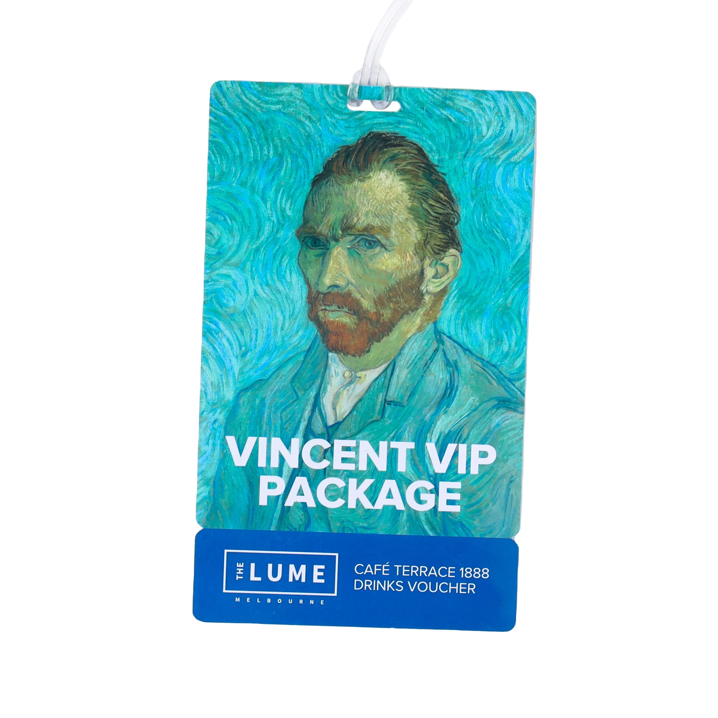 Customized Logo Pvc/plastic Event Badges Vip Pass Id Card With Lanyard ...