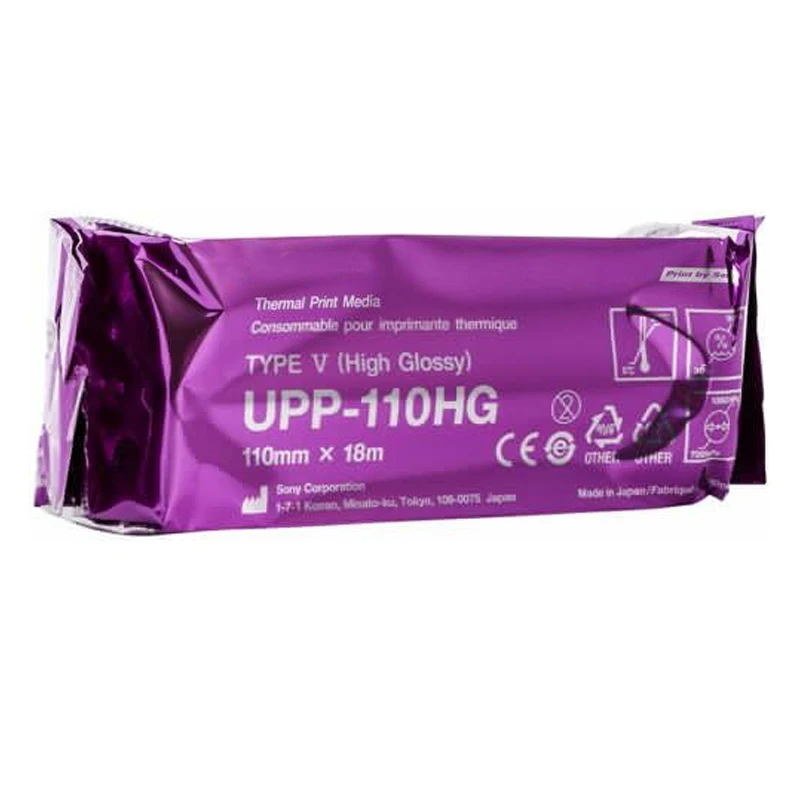 Medical 110mmx20m Upp 110hg Upp 110s Thermal Printing Ultrasound Paper ...