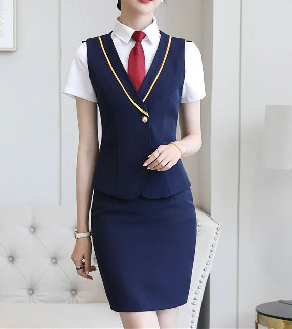 Professional suit work clothes custom airline railway high speed train ...