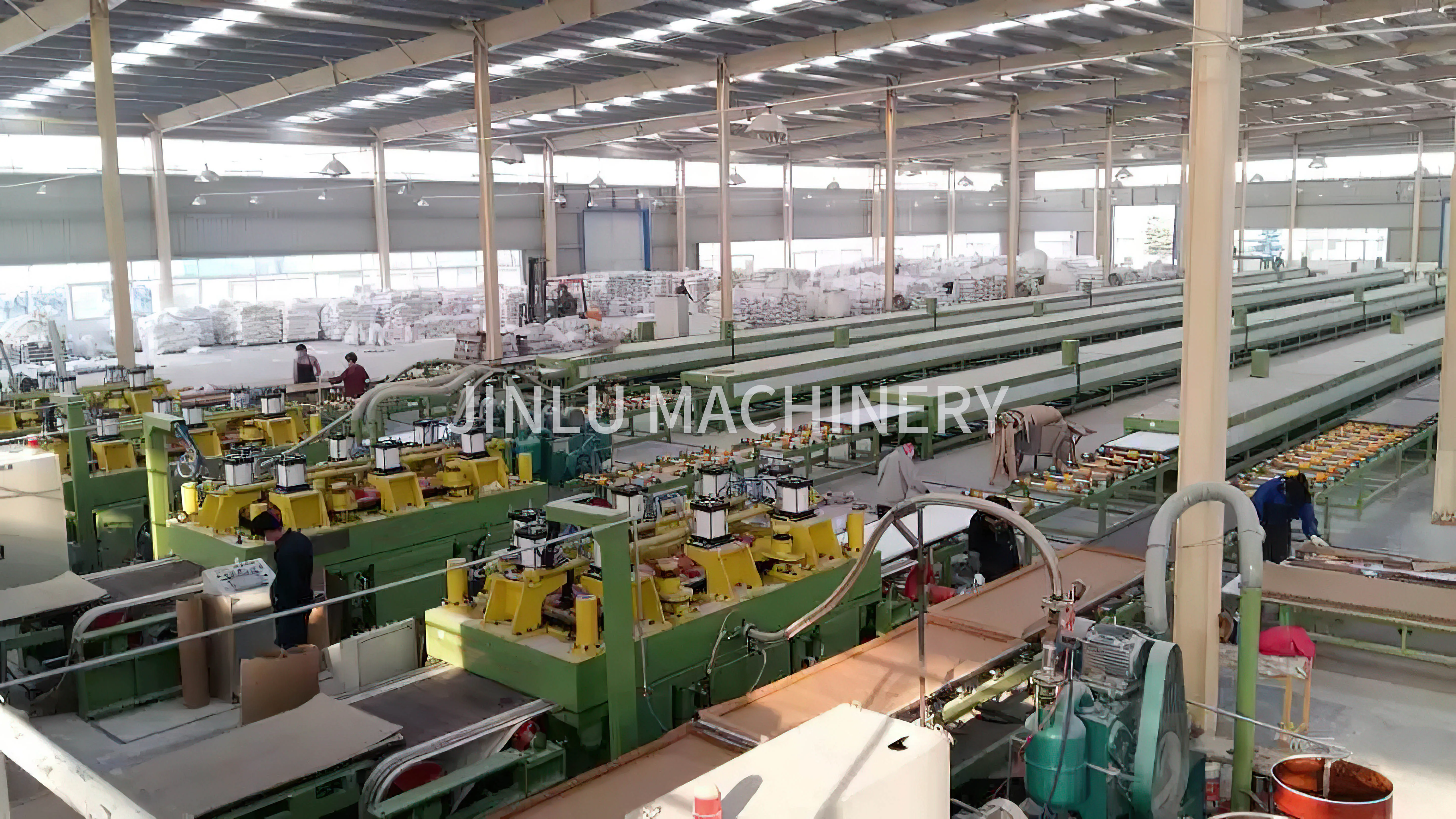 JINLU Automatic Artificial Quartz Stone Production Line