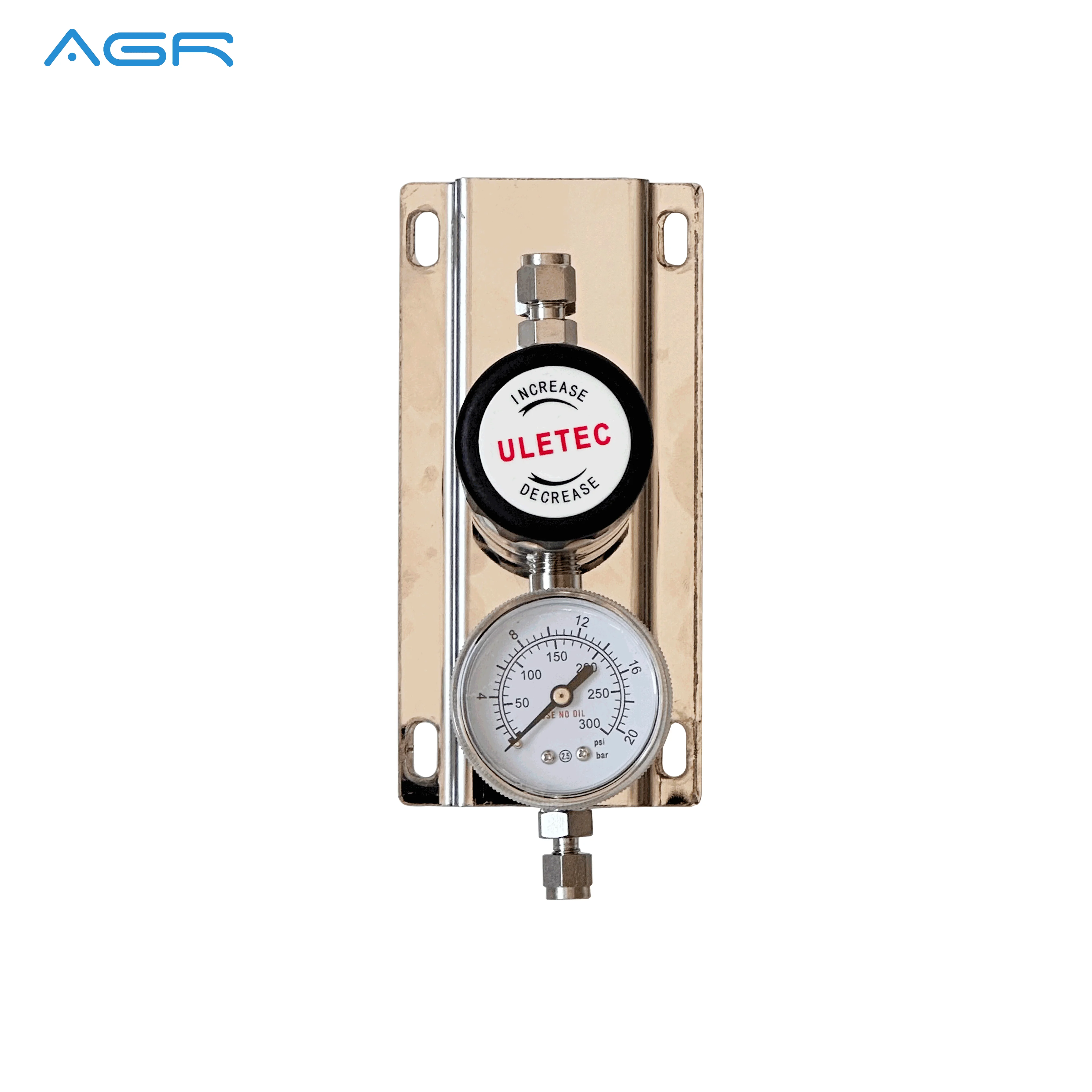 Factory Gas Control Panel Adjustable Nitrogen Pressure Regulator Lab ...