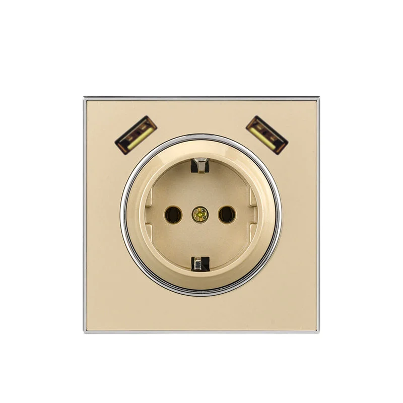 Silver-tinged American Wall Socket: A Cutting-edge Electrical Solution ...