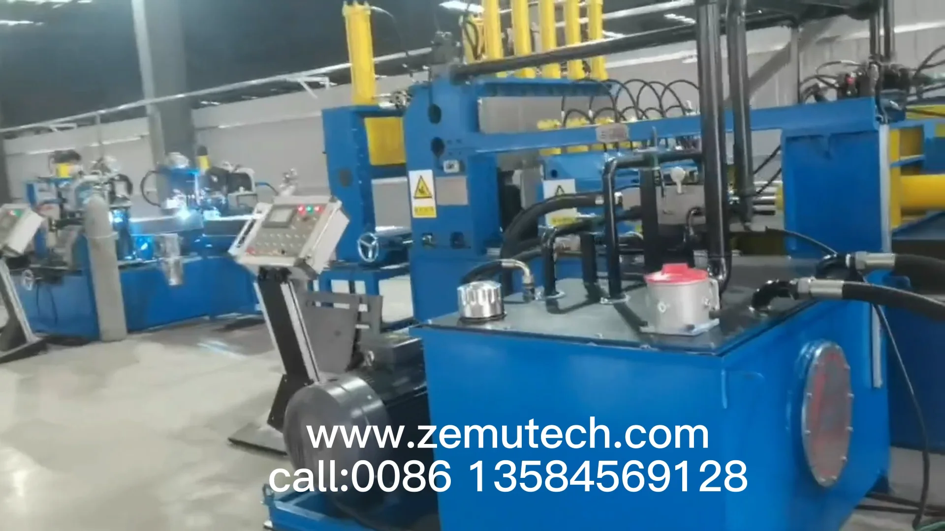 Transformer Corrugated Tank Fin Folding Line And Welding Machine - Buy ...