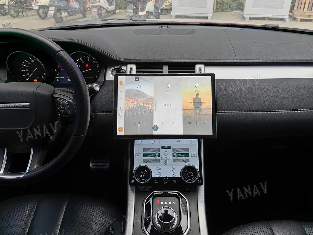 8 Core Touch Screen Android Car Radio For Land Rover Range Rover Evoque ...