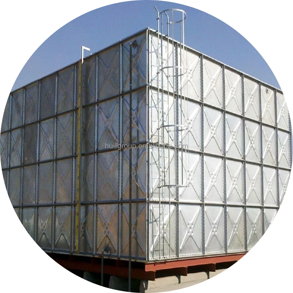 Galvanized Steel Tank Farm Use Agricultural Irrig Rectangular Storage ...